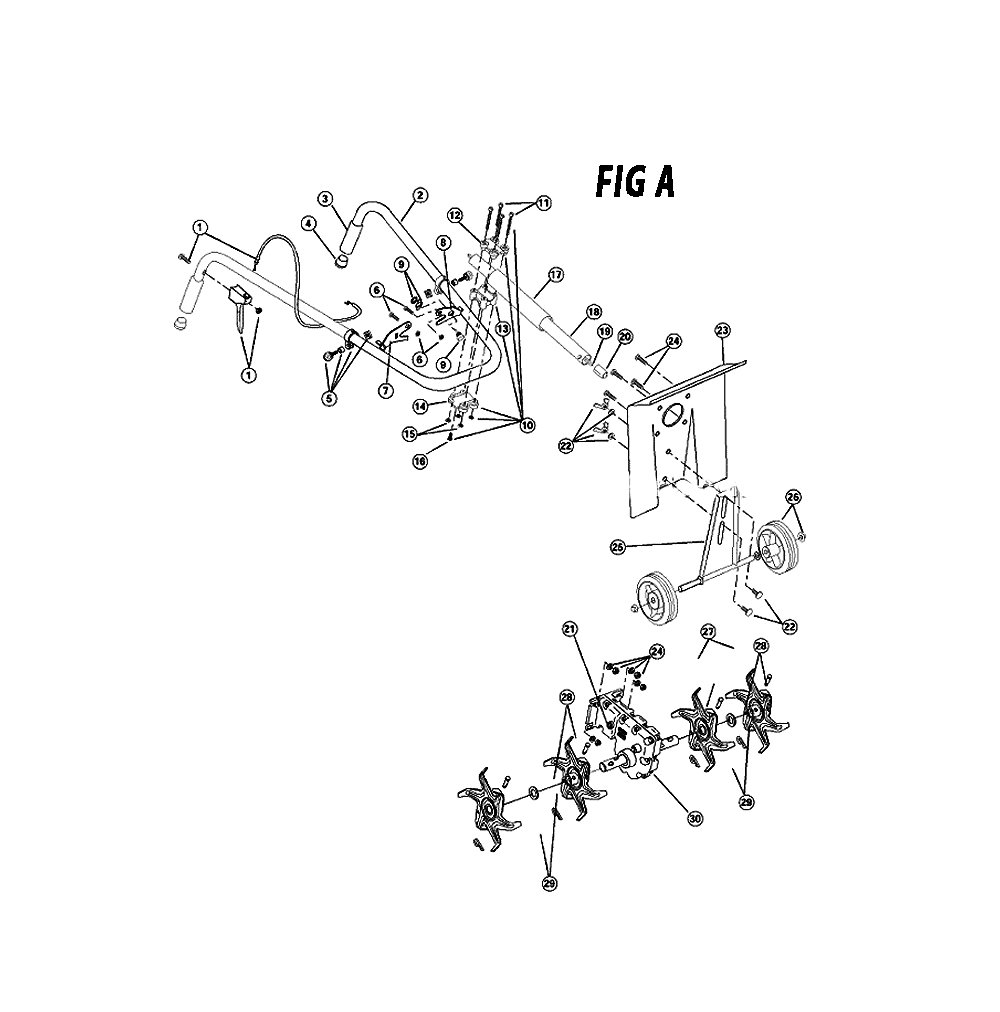 Buy Ryobi 410R (21CK410G034) Replacement Tool Parts | Ryobi 410R ...