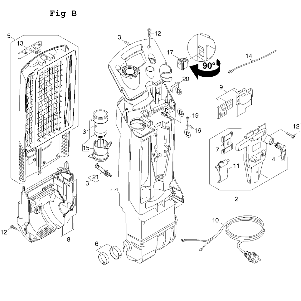 Buy CV38 1-(59700670) Replacement Tool Parts | CV38 1-(59700670) Diagram