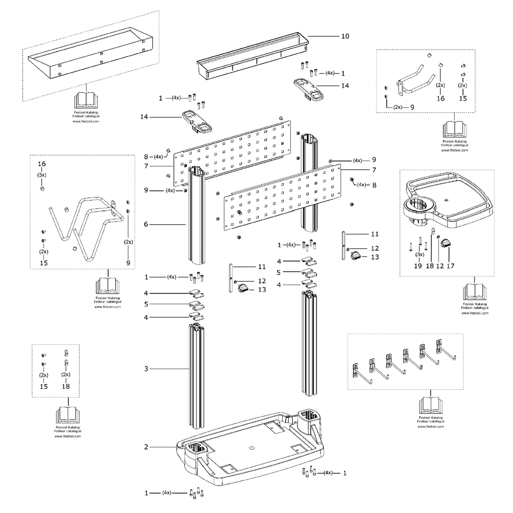 Buy Festool 35000327 WCR 1000 Replacement Tool Parts | Festool 35000327 ...